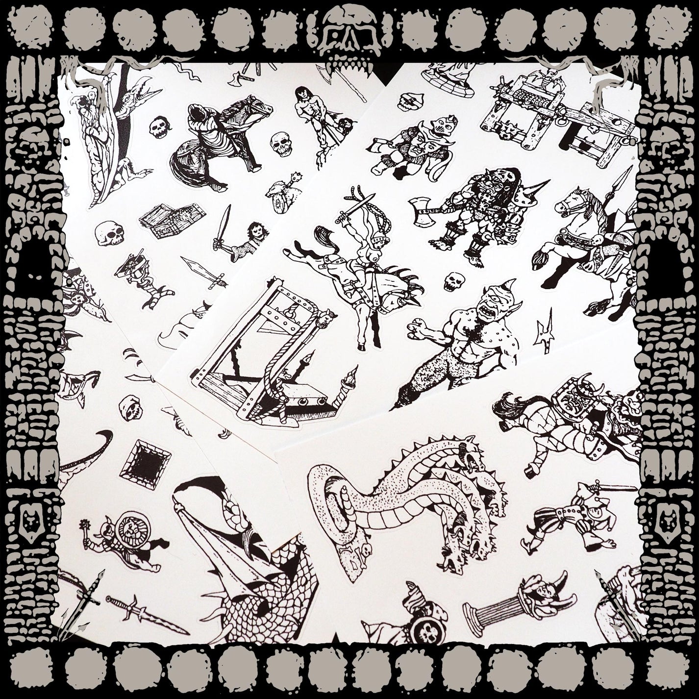 Armory Sticker Sheet Pack – HORRID REALM